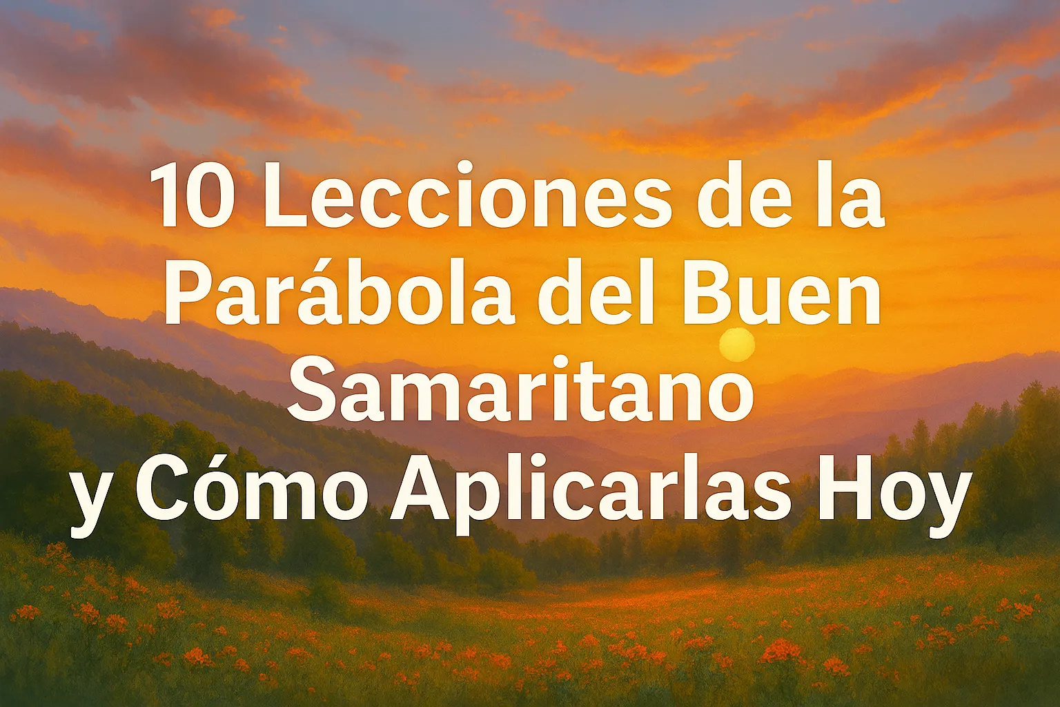 10 Lecciones de la parábola del Buen Samaritano | Aplicación Práctica Hoy